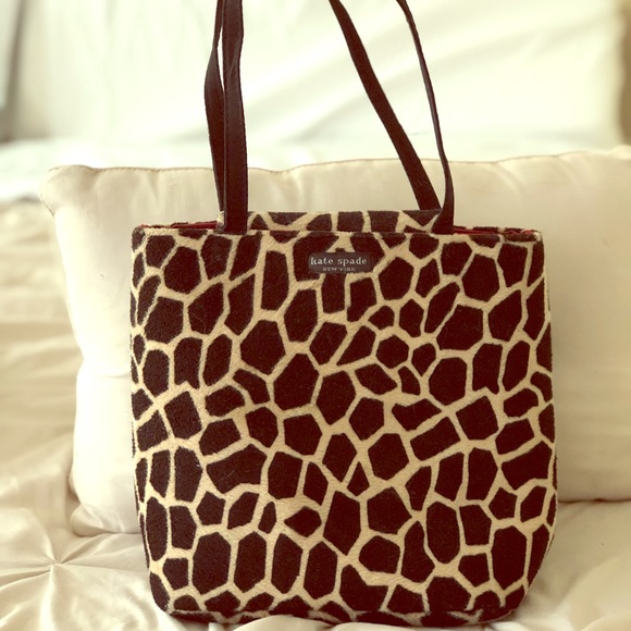 kate spade | Bags | Vintage 9 Kate Spade Fuzzy Cheetah Print Purse ...